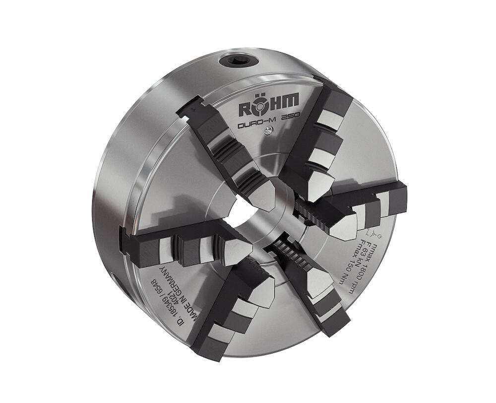 Planspiralfutter Duro-M 400/6, Zylindrische Aufnahme (DIN 6350, Form A ...